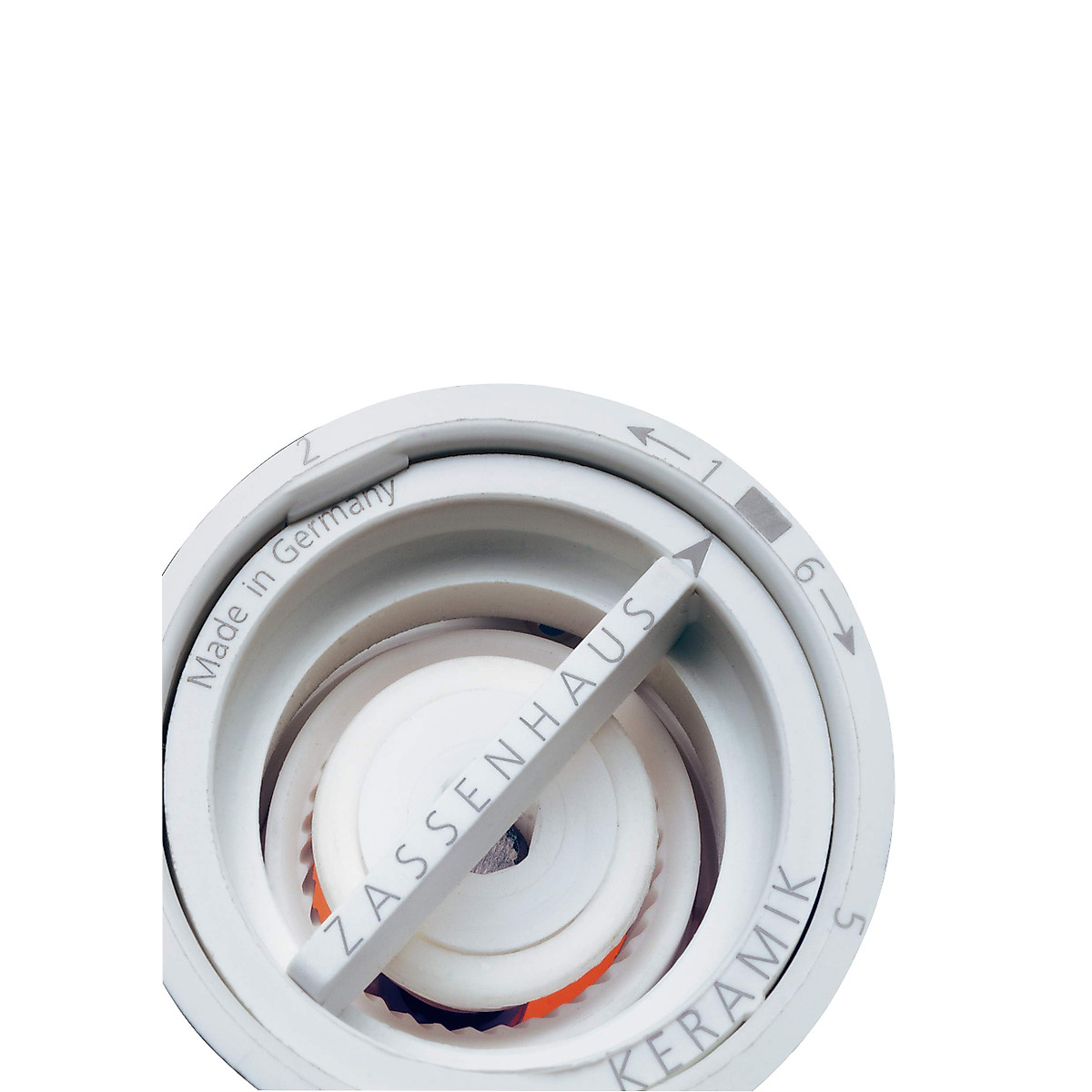 Zassenhaus Frankfurt Salt Grinder Mill, 7-Inch, Bamboo