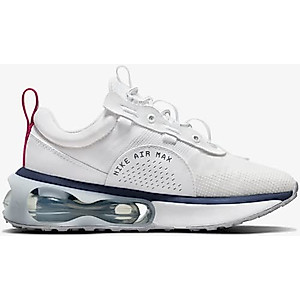 Nike Women's Air Max 2021 100, White/Thunder Blue/Pure Platinum/Archaeo Pink, 7 M US