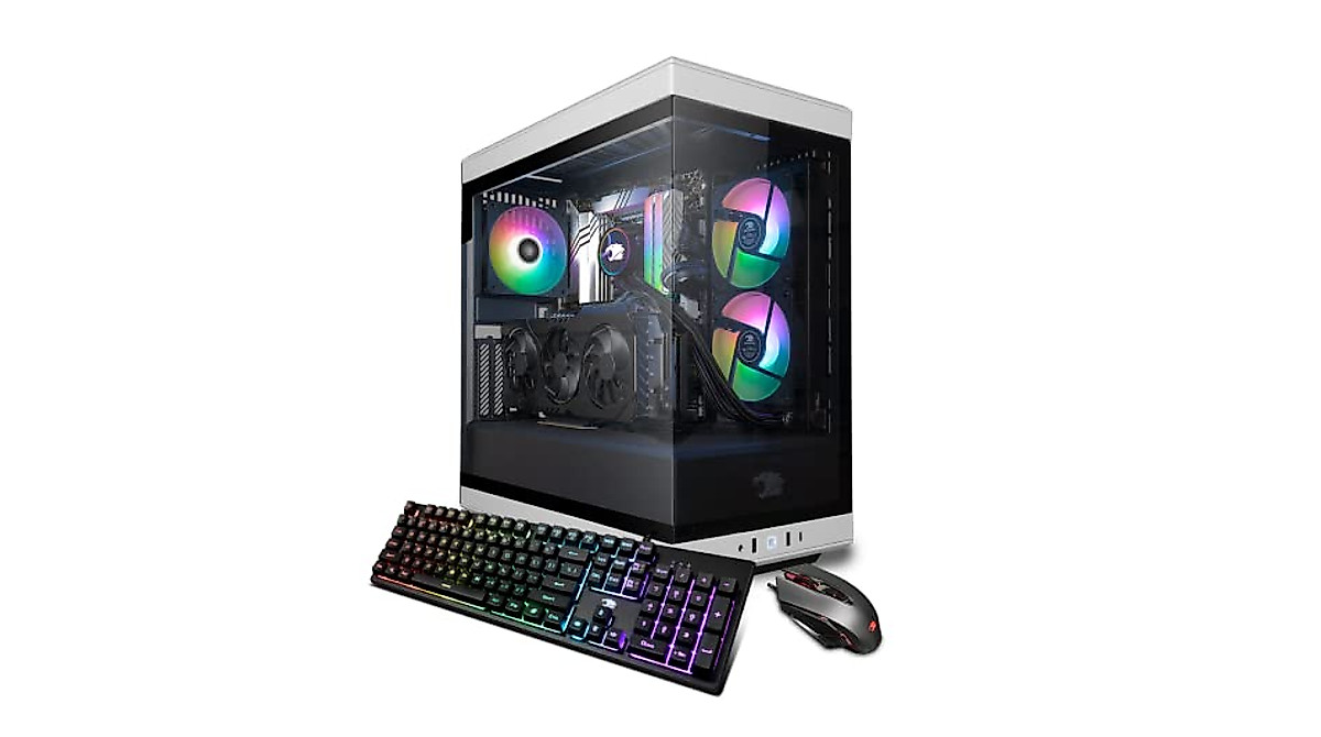 iBuyPower Gaming PC Desktop - AMD Ryzen & RTX 4060 Ti Performance