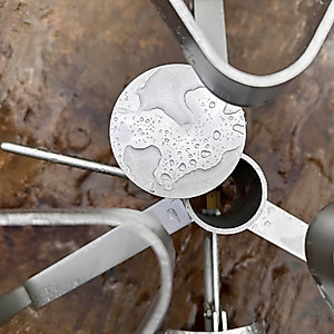 Bayou Classic SS1 14-in Stainless Single Jet Cooker Features 14-in Cooking Surface 11.5-in Tall Welded Frame 10-psi Pre-Set Regulator w/ 48-in Stainless Braided Hose