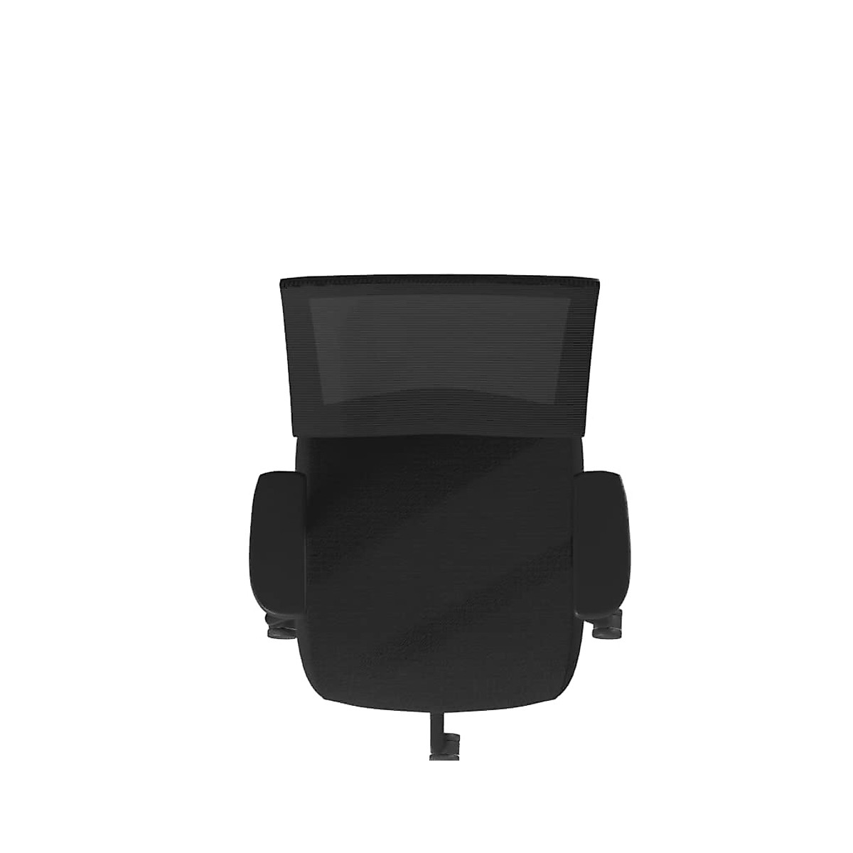 WeWork We Work Office Chair with Adjustable Arms and Lumbar Support, in Black
