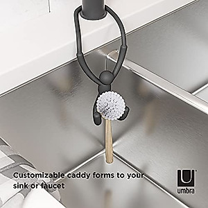 Umbra Buddy Flex Sink Caddy, Black