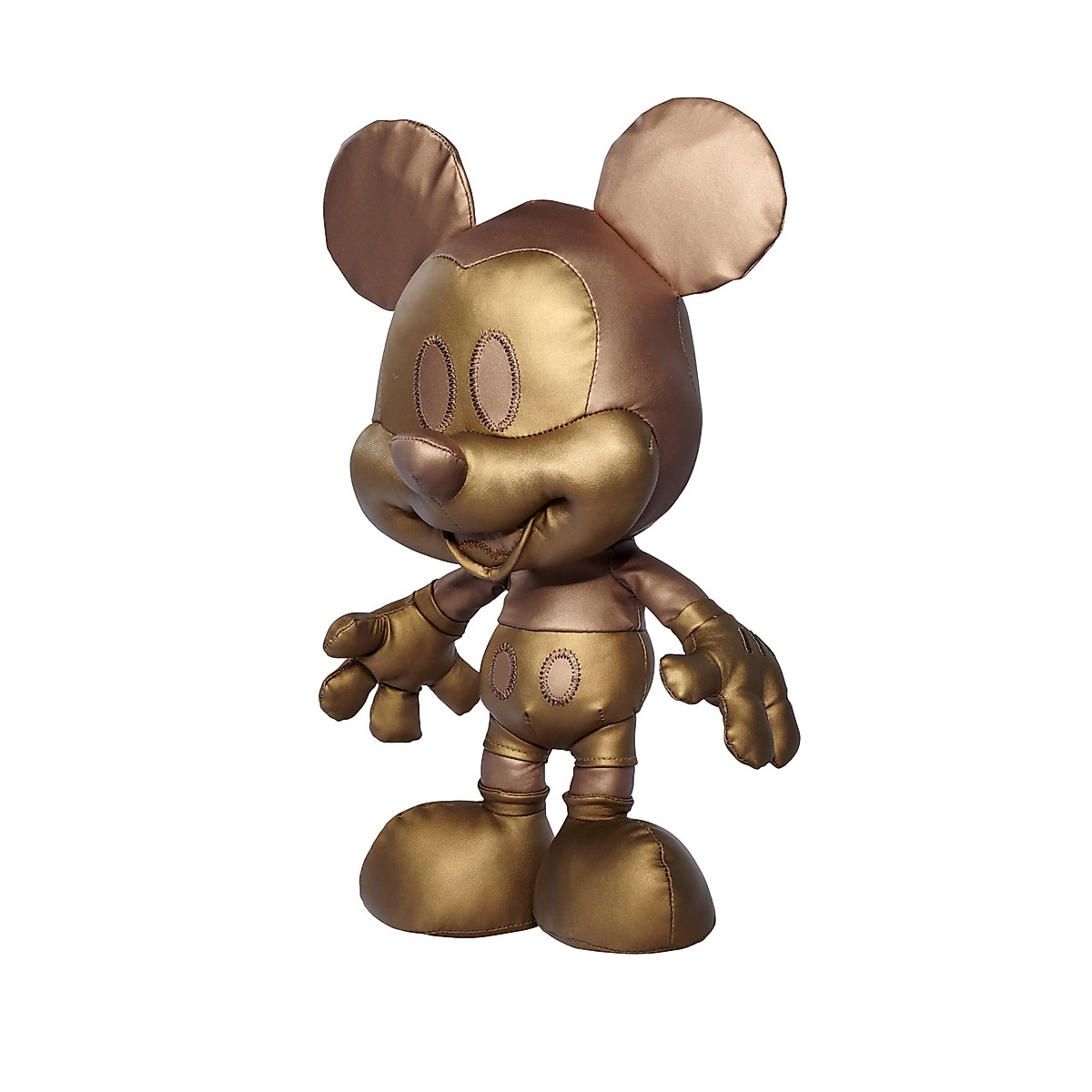 Simba 6315870313 Disney Bronze Mickey Mouse, April Edition, Amazon Exclusive, 35 cm Plush Figure in Gift Box, Special, Limited Edition Collectible, Soft Toy Suitable for Children from Birth