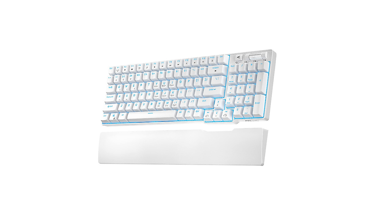 RK ROYAL KLUDGE RK96 90% Wireless Mechanical Keyboard with Mag Rest