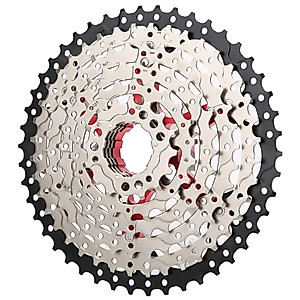 OKBY 8 Speed 46T Large Gear Mountain Bike Ultralight Hollow Cassette Freewheel Bicycle Freewheel Bike Freewheel Cassette Bicycle Accessory