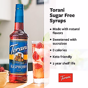 Torani Sugar Free Syrup, Salted Caramel, 12.7 Ounce