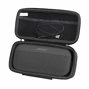 Hermitshell Hard Travel Case for Bose New SoundLink Flex 2nd Gen/Bose SoundLink Flex Bluetooth Portable Speaker (Black)