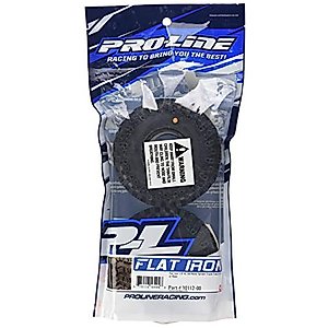 ProLine 1011200 Flat Iron 1.9 XL G8 Rock Terrain Truck Tire with Memory Foam Inserts (2 Piece)