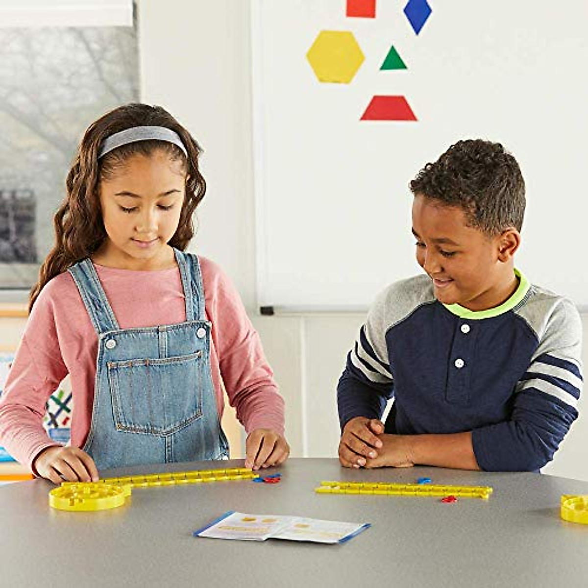 hand2mind - 92286 Number Line Clock for Kids Ages 5-10, Turn A Number Line Into A Clock, Hands-on Way to Go from Counting Numbers to Telling Time, Learning to Tell Time Clock, Homeschool Supplies (Set of 1)