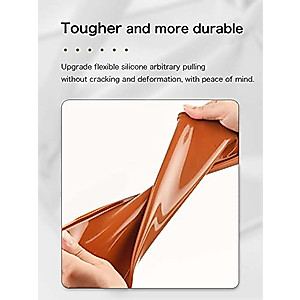 5pcs silicone dehydration mats with edge(5 colorful colors)-12.3” x 10.2 ” Silicone Sheets, nonstick silicone tray liner, Withstands -40°C to 240°C, reusable, suitable for fruit meat vegetable herbs