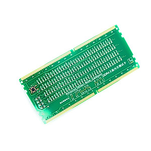 Nice DDR4 Desktop PC Server Memory RAM Module and Computer Motherboard RAM Slot Easy Test Quick Diagnostic Analyzer LED Tester Card Complete Set Solution Kit 288 Pin All Speed Voltage ECC and nonECC