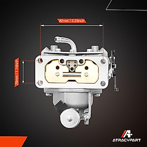 Carburetor with Gaskets for Kawasaki FH641V FH661V FH721V FX850V 22 HP Engine Carb Replaces# 15004-1010, 15004-7024, 15004-0757, 15004-1005