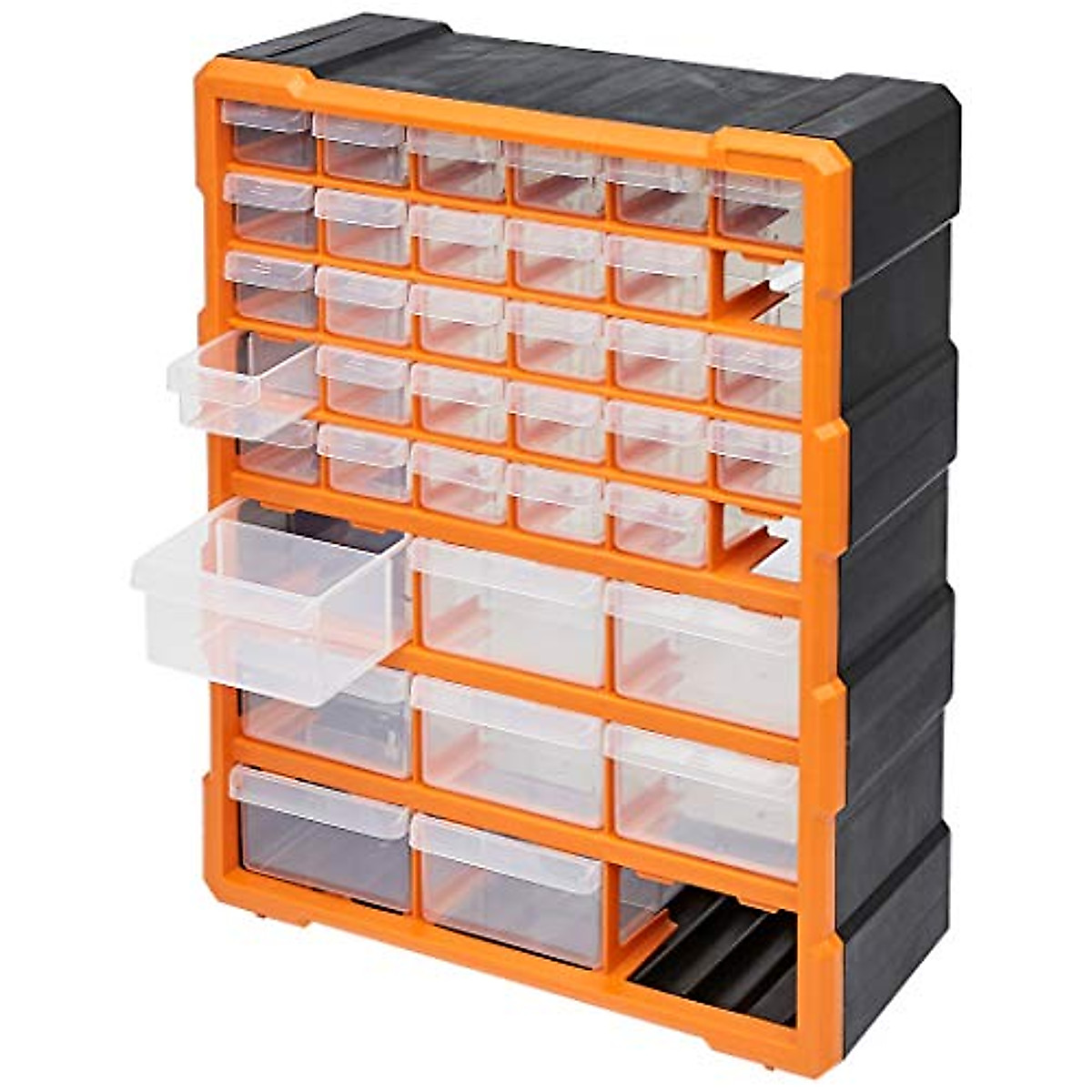 Amazon Basics Wall Mount Hardware and Craft Storage Cabinet Drawer Organizer 78 Drawers