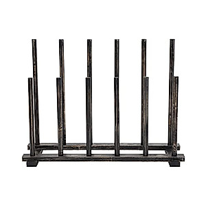 Maison Sucasa Boot Rack, 6 Pair Capacity, Freestanding, Shoe Organizer, Entryway, Mudroom, Wood, Brown