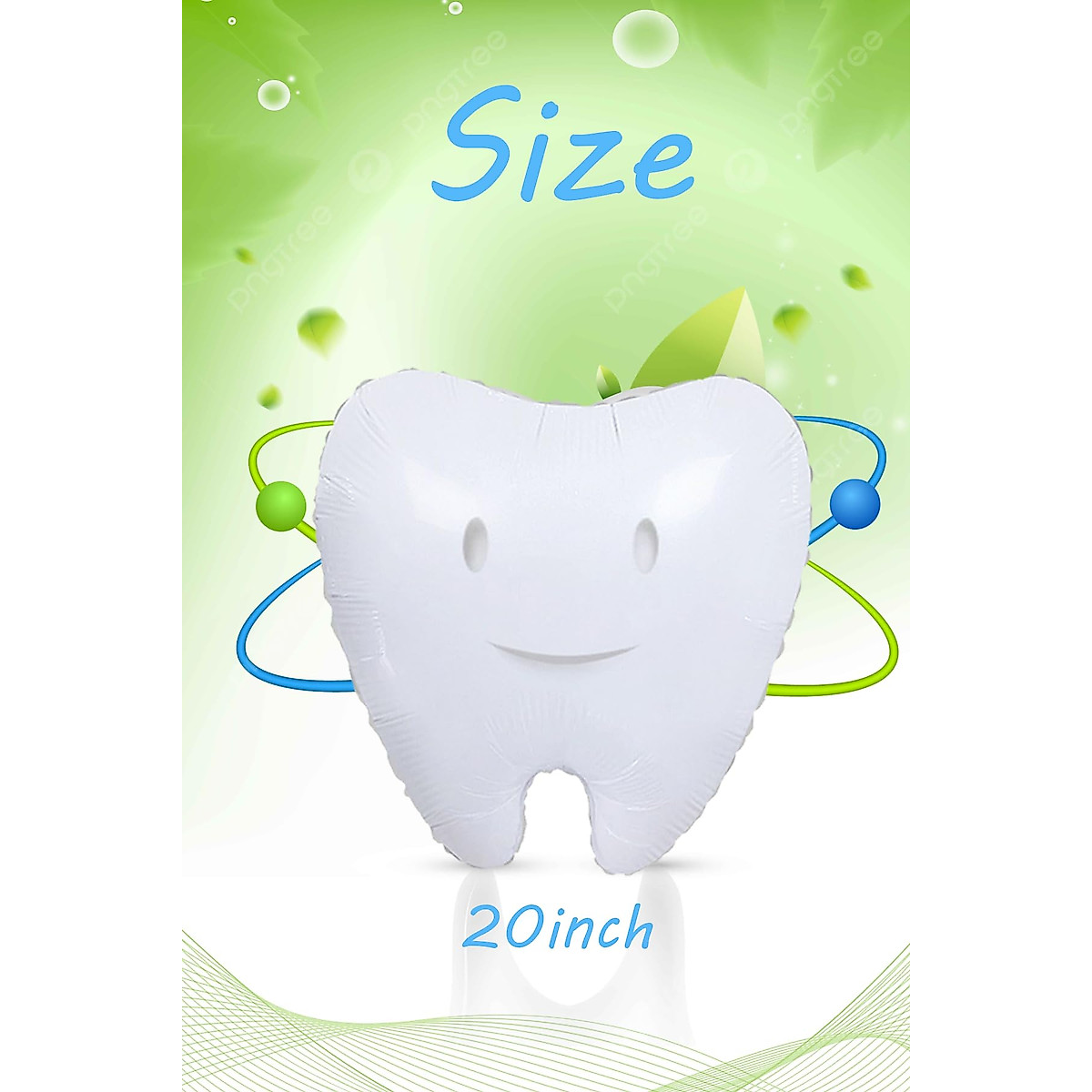 Tooth Balloon Dental Graduation Party Decoration Teeth Mylar Balloon Dental School Party Supplies