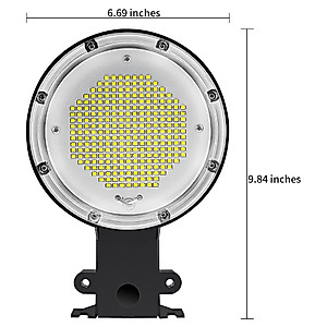 Area Lights for Outdoor Dusk to Dawn，100W LED Barn Light ，15000 Lumens，Wall lamp 5000K Daylight，Yard Lights Outdoor Waterproof IP65 ，Street Light Sensor，100-277V，Security Floodlight，5-Year Warranty