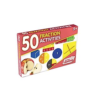 Junior Learning JL331 50 Fraction Activities, Multi