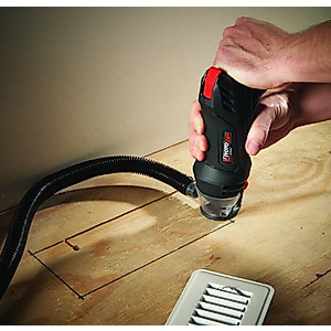 Rotozip SS355-10 5.5 Amp High Performance Spiral Saw Tool Kit with (3) Collects and (2) Bits, Compact & Lightweight - Ideal for Plunge Cuts, Freehand Cuts, and Cut-Outs