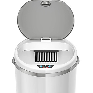 iTouchless Trash Can Lid for Touchless Sensor Bin Models MT08RW and MT13RW, Fits both 8 and 13 Gallon bins