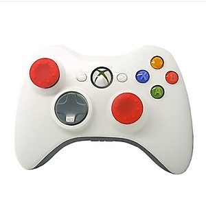 Analog Silicone Thumb Stick Grip Joystick Caps Cover for PS4 PS3 Xbox 360 Xbox One Game Controllers (4 x Red)