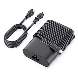 65W 45W USB C Laptop Charger for Dell Latitude 7420 5420 5520 5430 5440 7440 5450 5530 7330 7430 5540 5320 7320 9430 3450 3550 7410 2in1, XPS 13, Chromebook 3100 Computer Type C AC Adapter