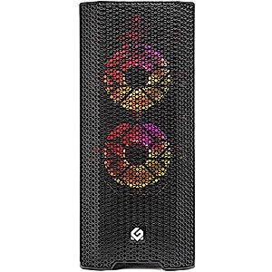 Skytech Gaming Blaze 3.0 Black Gaming PC Desktop – AMD Ryzen 5 3600 3.6 GHz, RX 6600XT, 1TB NVME SSD, 16G DDR4 3200, 600W Gold PSU, AC Wi-Fi, Windows 10 Home 64-bit