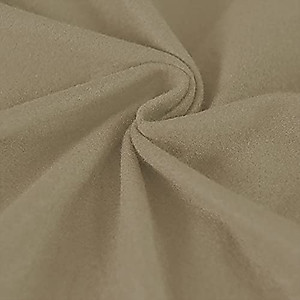 Easy-Going 3 Pieces Stretch Soft Couch Cover for Dogs - Washable Sofa Slipcover for 2 Separate Cushion Couch - Elastic Furniture Protector for Pets, Kids (Loveseat, Dark Linen, Medium)