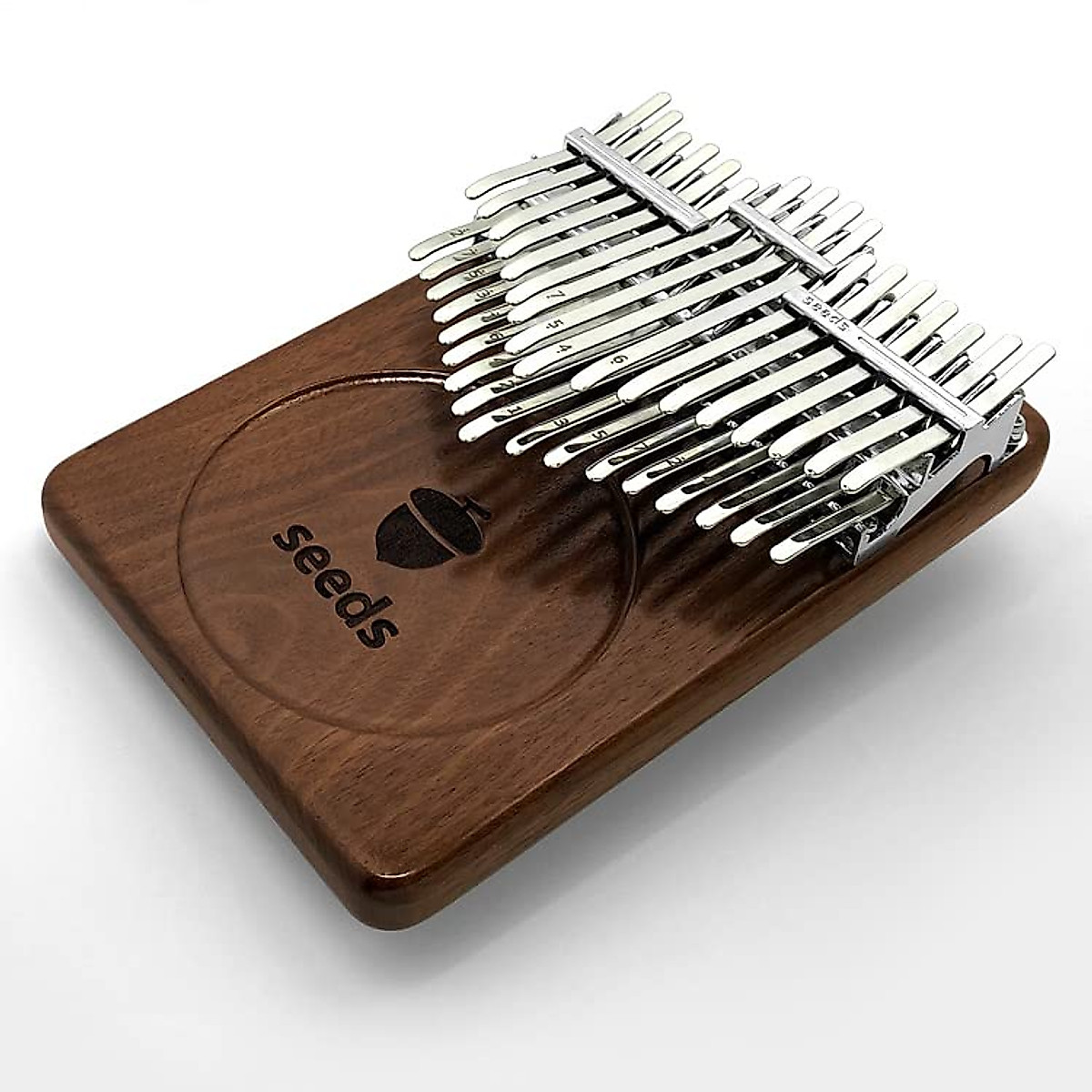TREELF Seeds Kalimba 34 keys Thumb Piano Mbira Finger Piano Gift for Kids Adult Beginners Professional