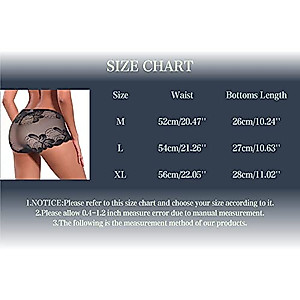 Underwear Women Seamless Thongs for Women No Show Underwear Mid Rise Mesh Sheer Underwear Tangas Breathable Solid Color Lightweight Panties Cotton Underwear for Women Red