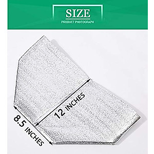 Reusable Insulated envelope Bags 13 X 8.5 X 12 Metalized Box Liners 8 PCS Thermal Box Liners for Lunch Box Shopping Bag Insulation Lining Waterproof Insulation Package