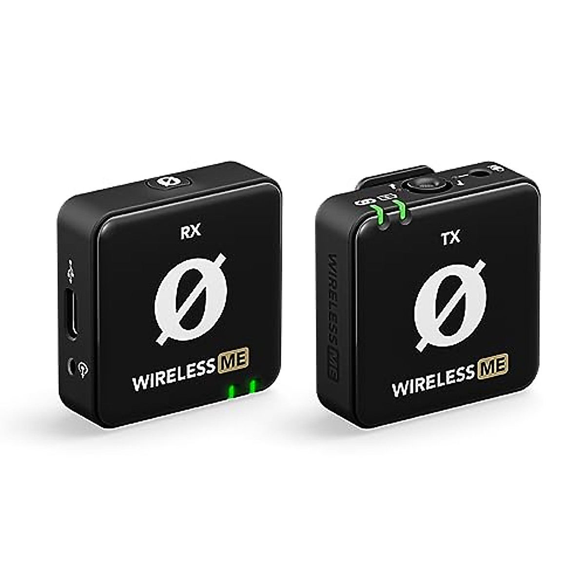 RØDE Wireless ME Ultra-compact Wireless Microphone System with Built-in Microphones, GainAssist Technology and 100m Range for Filmmaking, Interviews and Content Creation, Wireless ME