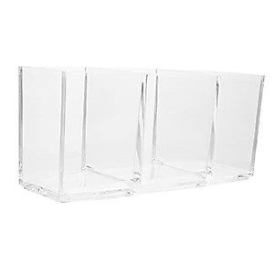 Coffee Station Holder Box Tea Storage Box Plastic Storage Cabinet Tea Teabag Tea Bag Storage Coffee Station Holder Sugar Bag Organizing Box Divided Holder Tea Bag Bin