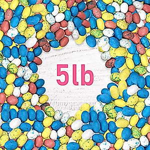 Robin Eggs – 5lbs Speckled Whoppers Robin Eggs for Easter – Robin Eggs Candy for Easter Egg Hunt, Stocking Stuffers – Milk Chocolate Whoppers Easter Robin Eggs