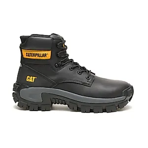 Cat Footwear Men's Invader Hi Steel Toe Construction Boot, BLACK, 10 M