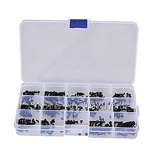 SBUOL 300Pcs 15 Kinds Micro Precision Laptop Screws Repair Tools Part Computer Screw Accessories Fit Many Laptop