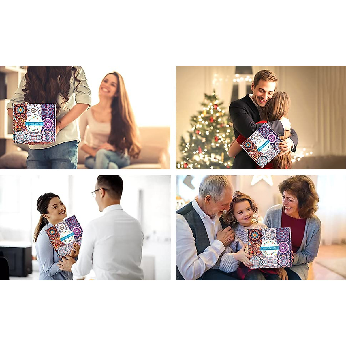 9 Pack Scented Candles Gift Set for Women,Aroma Candles Set for Home Scented,Bath Spa Candles,145H Burning,Ideal Gift for Birthday-Valentine's Day-Mother's Day-Christmas-Thanksgiving