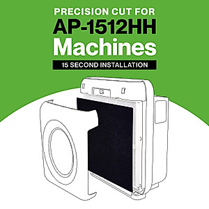 JASENG Replacement Filter Compatible with Coway Airmega 200M Air Purifier AP-1518R, Mighty Air AP-1512HH，Part# 3304899