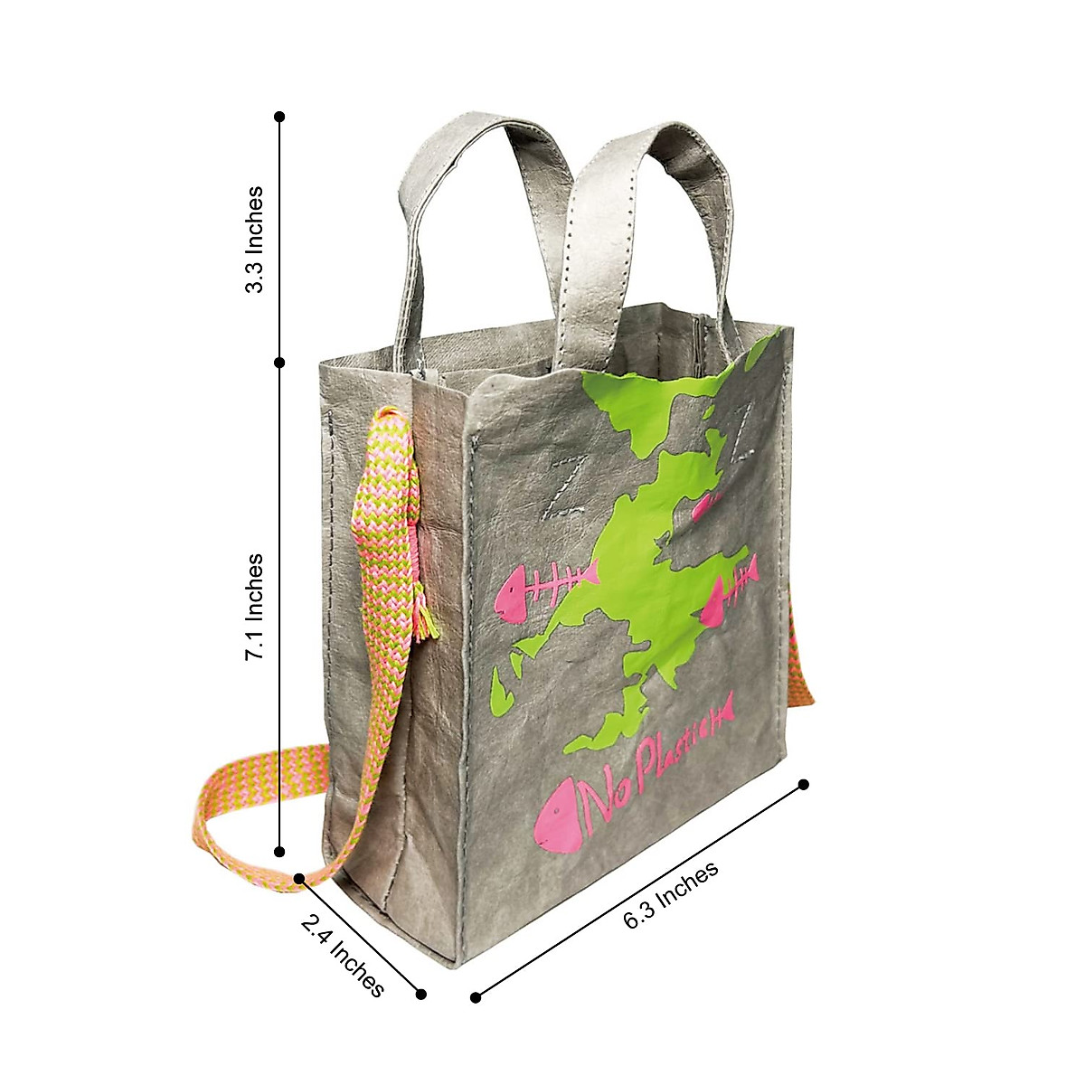 PINELIFE Kraft Paper Tote Bag - Mini | No Plastic