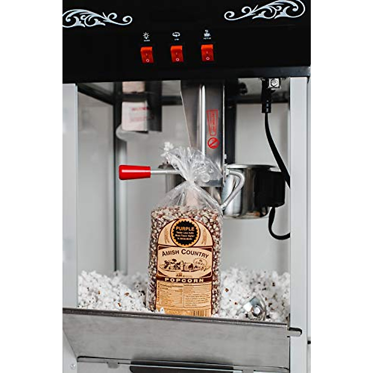 Amish Country Popcorn | 2 lbs Bag | Purple Popcorn Kernels | Old Fashioned, Non-GMO and Gluten Free (Purple - 2 lbs Bag)