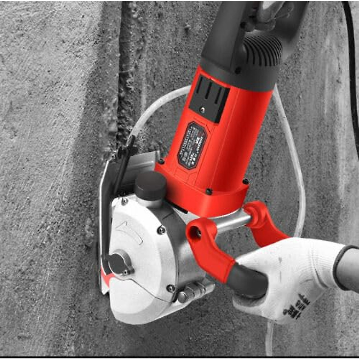 220V Wall Groove Cutting Machine Wall Chaser Slotting Machine Concrete Saw 1800W