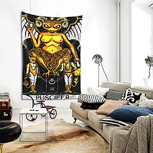ONIAWO Puscifer Tapestry Wall Hanging Decoration Apartment Home Bedroom Art Wall Tapestry Living Room Dormitory 60 * 40IN