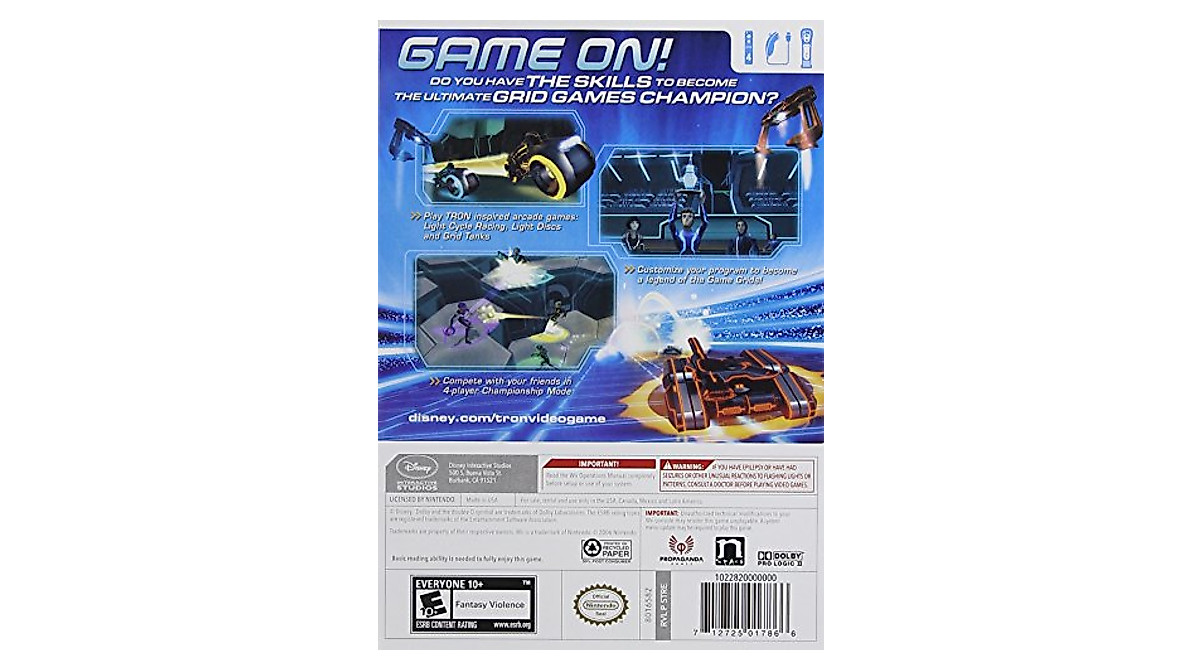 TRON: Evolution Battle Grids Game for Nintendo Wii | Epic Grid Battles