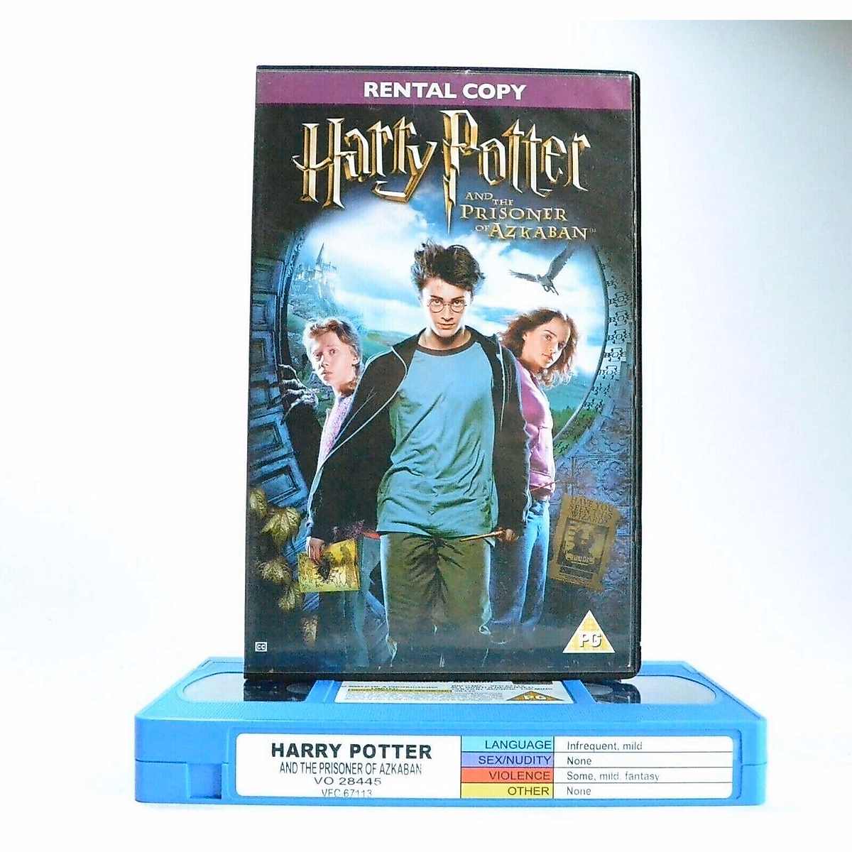 Harry Potter And The Prisoner Of Azkaban - Fantasy (2004) - Large Box - Pal VHS