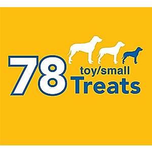 PEDIGREE DENTASTIX Dental Dog Treats for Toy/Small Dogs Fresh Flavor Dental Bones, 12.7 oz. Pack (78 Treats)