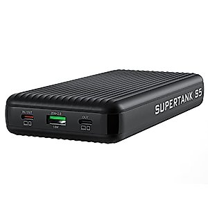 Zendure Portable Laptop Charger, Power Bank 100W PD 24000 mAh Fast Charger 2USB-C & 1 USB-A Total 205W External Battery Pack for MacBook iPad iPhone AirPods Pro SuperTank S5