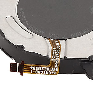 Pomya Internal Cooler Fan Replacement, Internal Cooling Fan for Switch LOED Game Console, Low Noise ABS Internal CPU Cooling Fan Replacement for Switch LOED