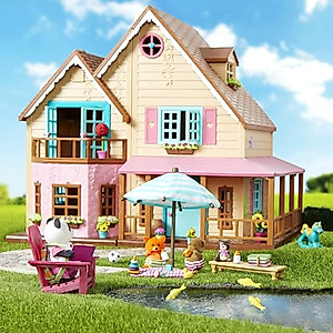 Li'l Woodzeez Patio Set & Outdoor Fireplace Set