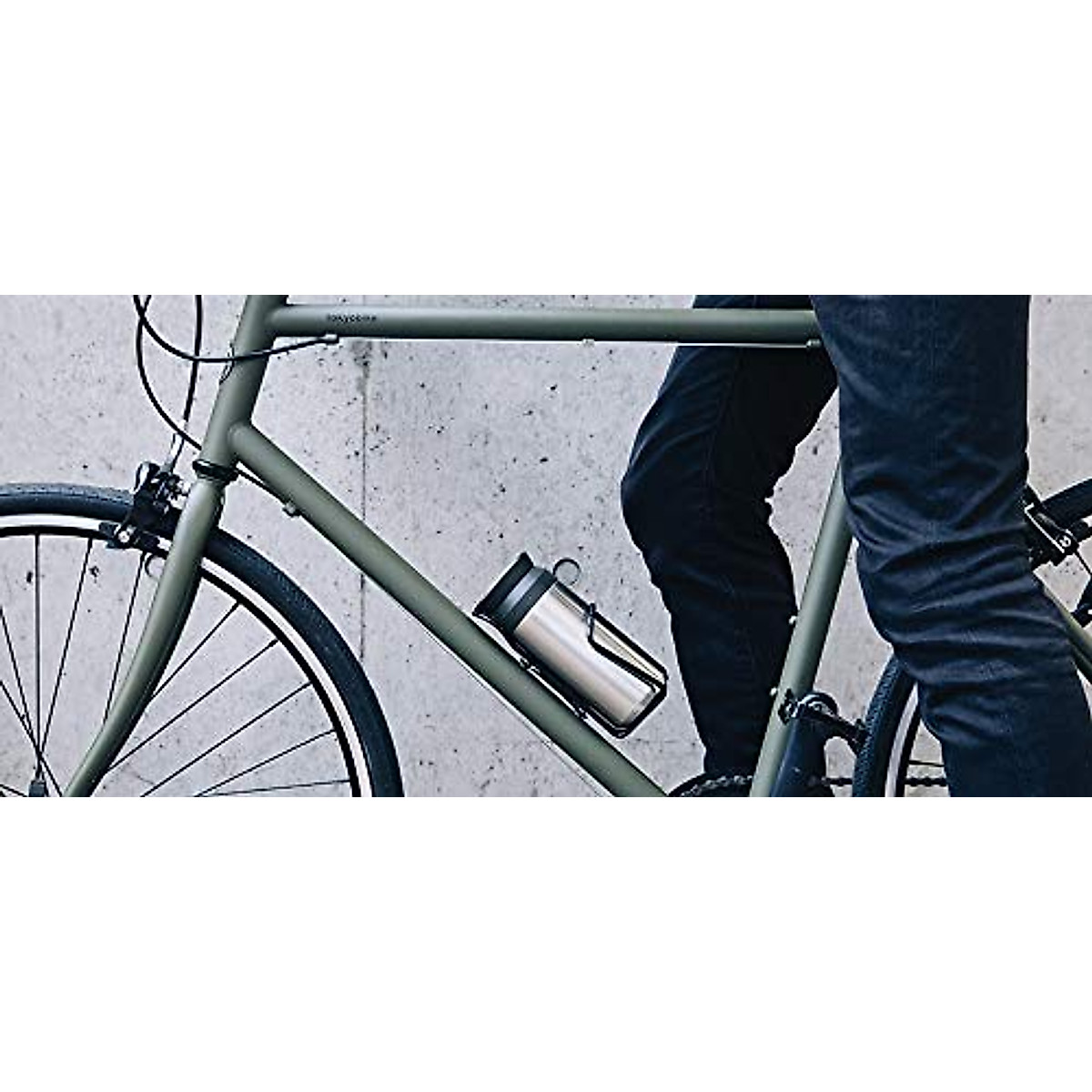 Kinto Travel Tumbler - Insulated Bottle (White, Small)