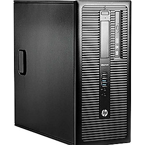 High Performance HP Elite Desktop Tower PC, Core i5-4570, 16GB Ram, 500GB Solid State SSD, HDMI, VGA, Display Port, Wireless WiFi, DVD, Win 10 Professional (Certified Refurbished)