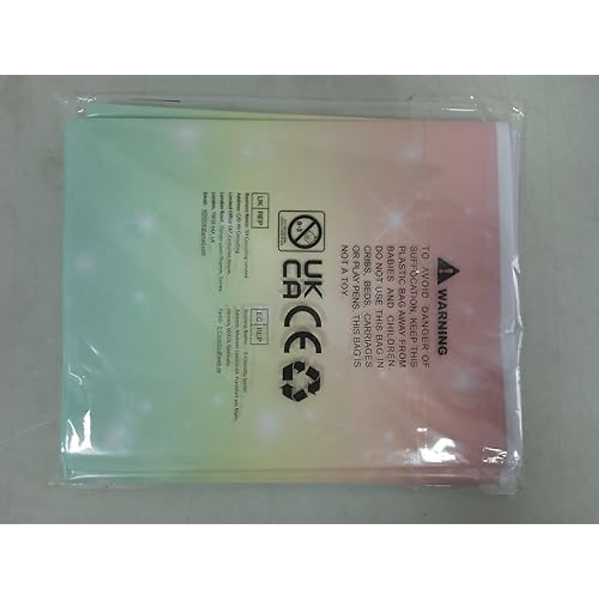 QUERICKY 4 Pack Pastel Rainbow Tablecloths, 51x87'' Plastic Disposable Rectangle Pastel Rainbow Table Cover for Girls Rainbow Birthday Party Decorations Baby Shower Party Supplies